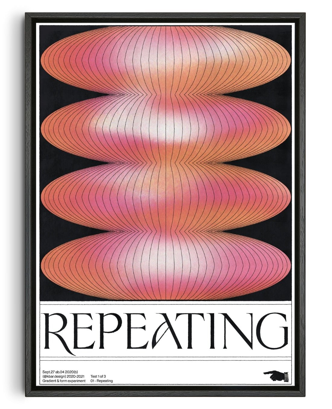 Repeating Art Print by Alexander Khabbazi | DROOL