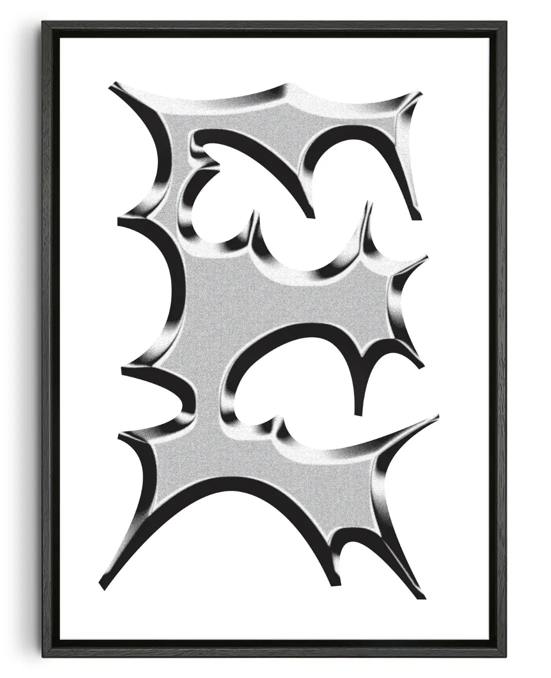 E - Canvas Print by Pavel Ripley | DROOL Art