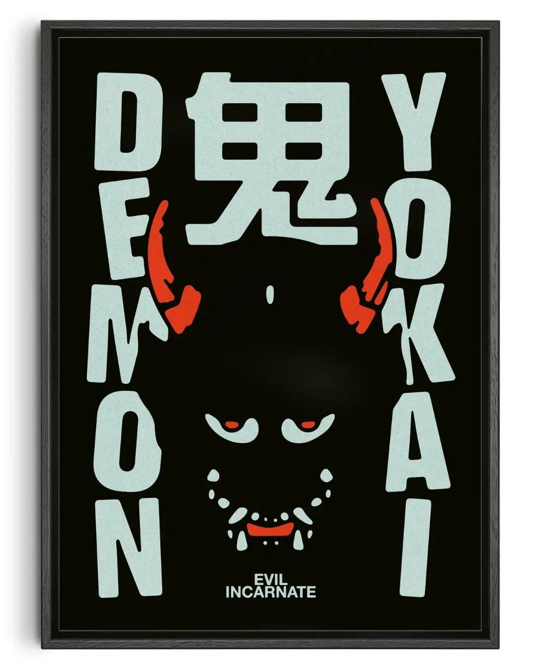 Oni - Canvas Print by Othman Zougam | DROOL Art