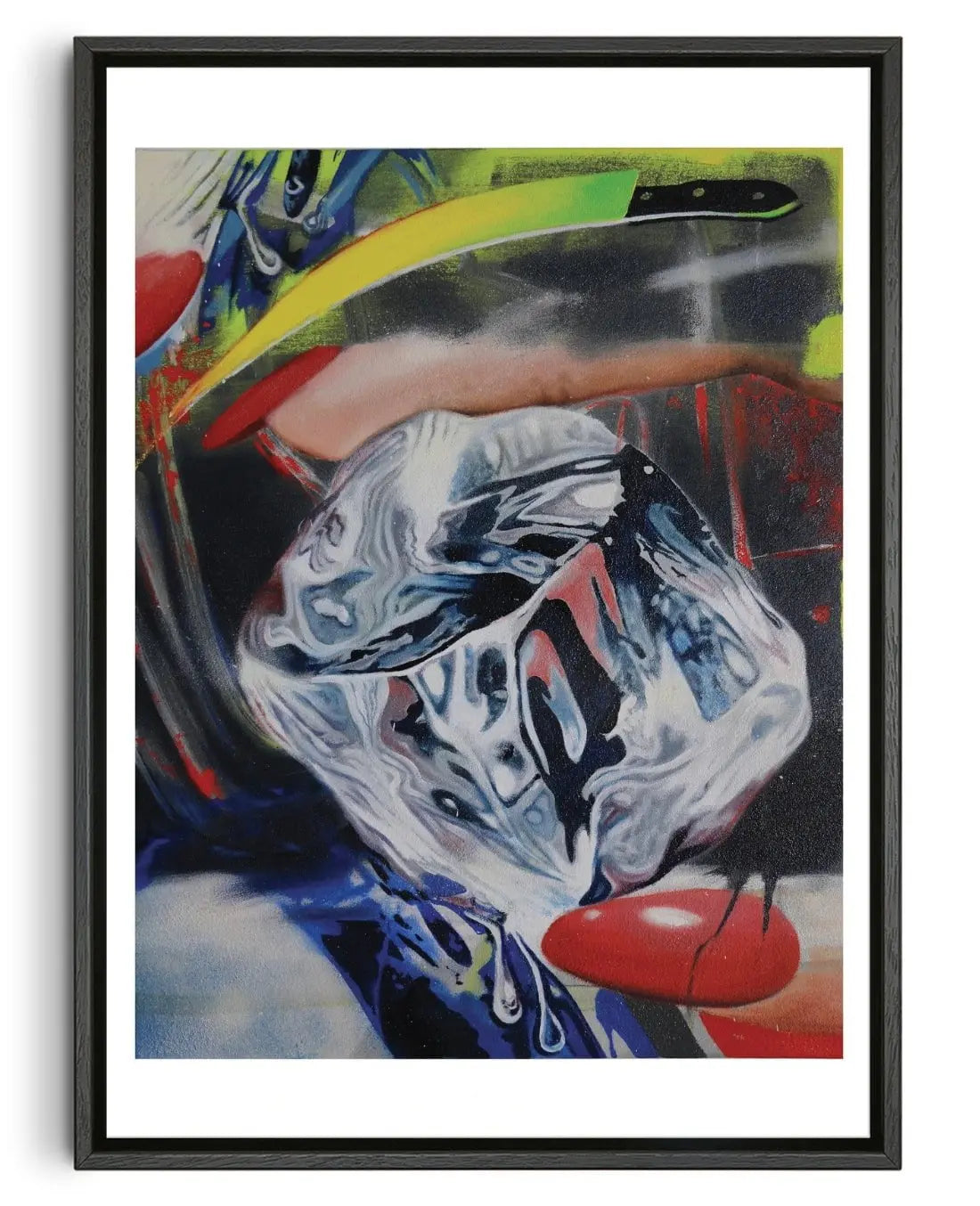ICE COLD KILLA - Canvas Print by Sam Creasey | DROOL Art