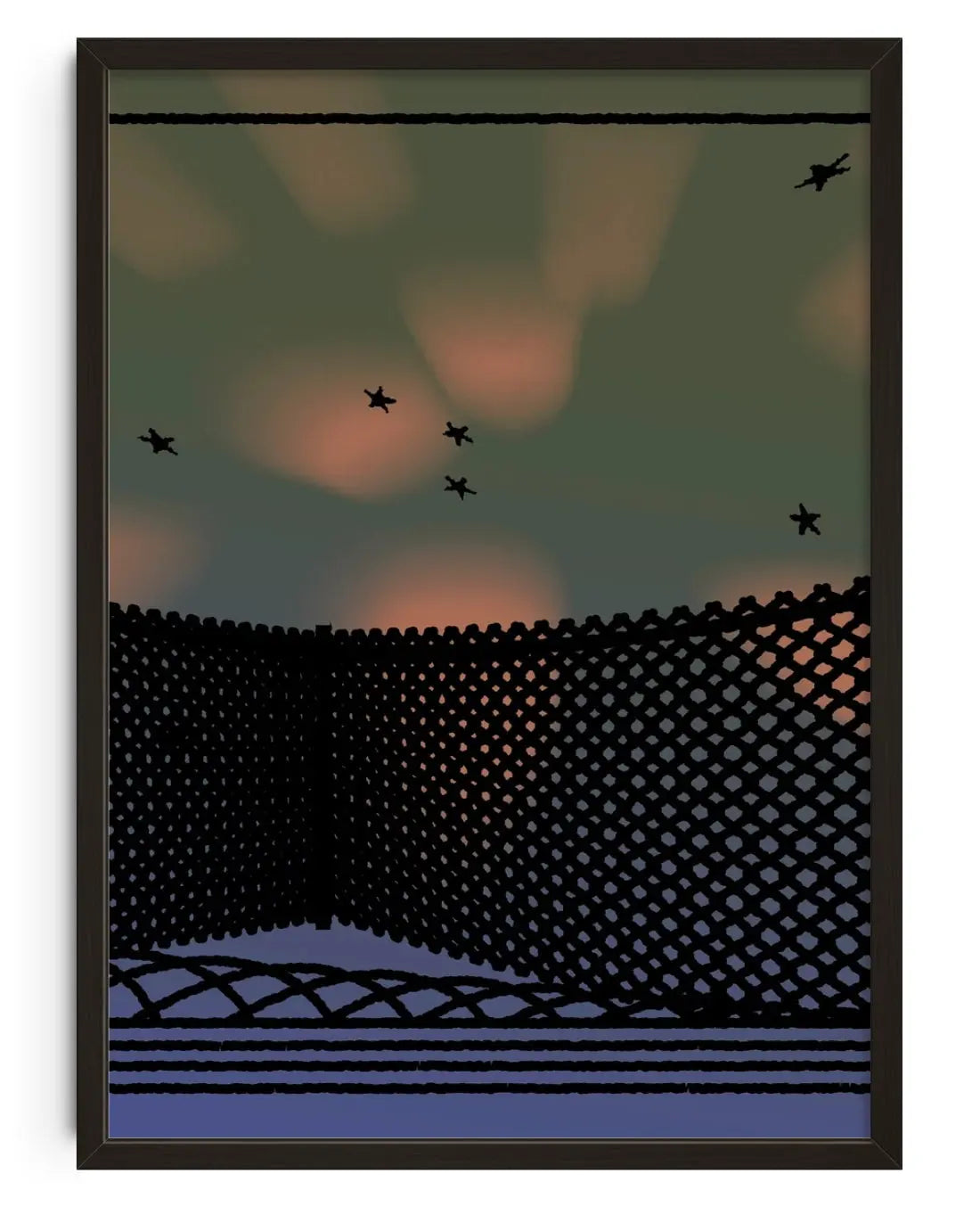 BORDER - Print by Thomas Hedger | DROOL Art