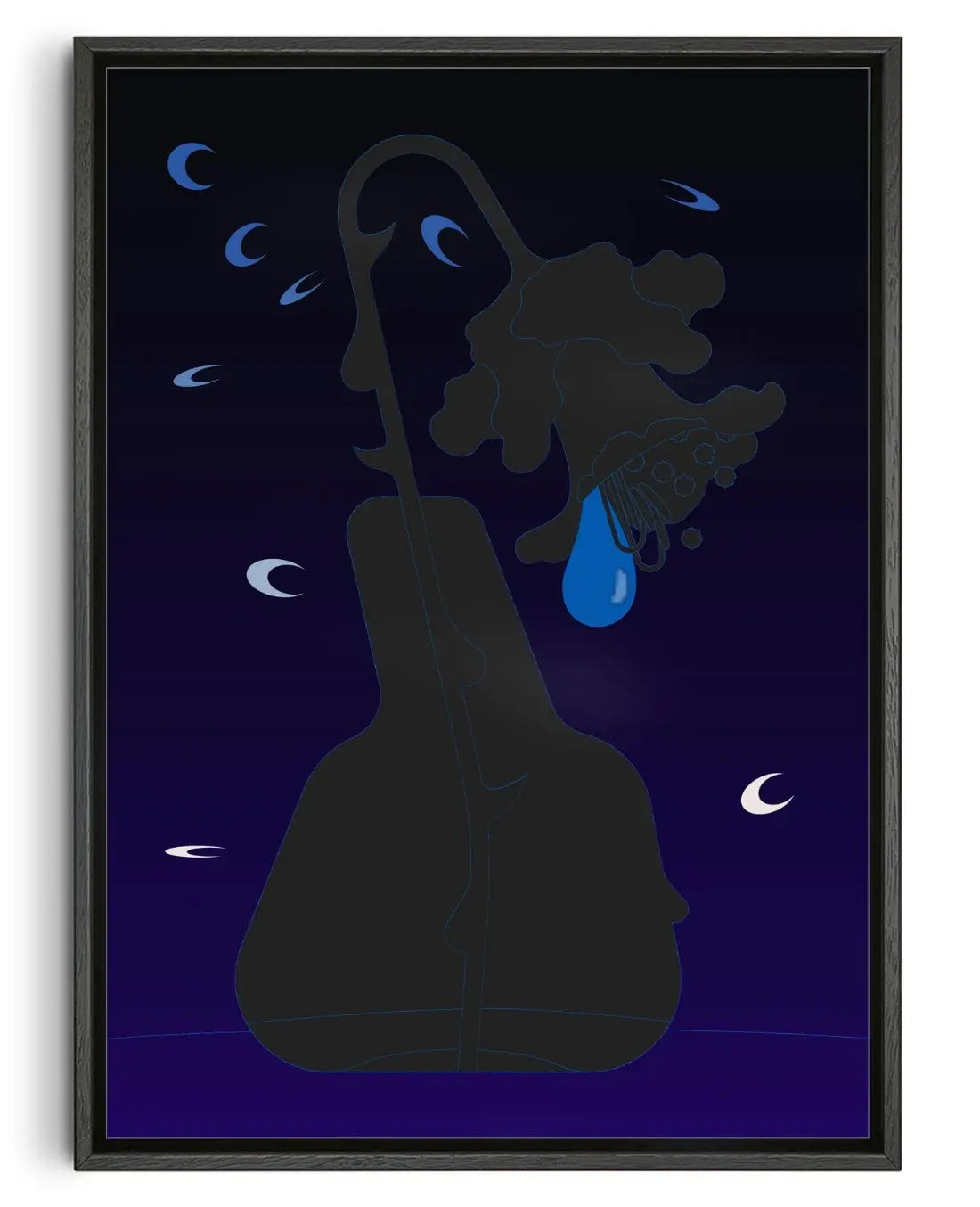 WEEPING - Canvas Print by Thomas Hedger | DROOL Art