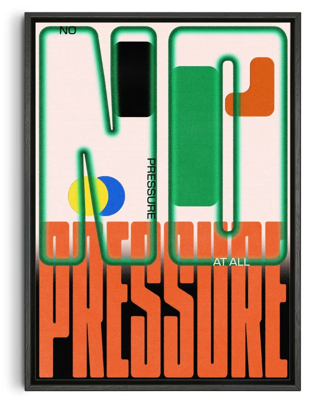 No Pressure - Canvas Print by Sheyi Adebayo | DROOL Art