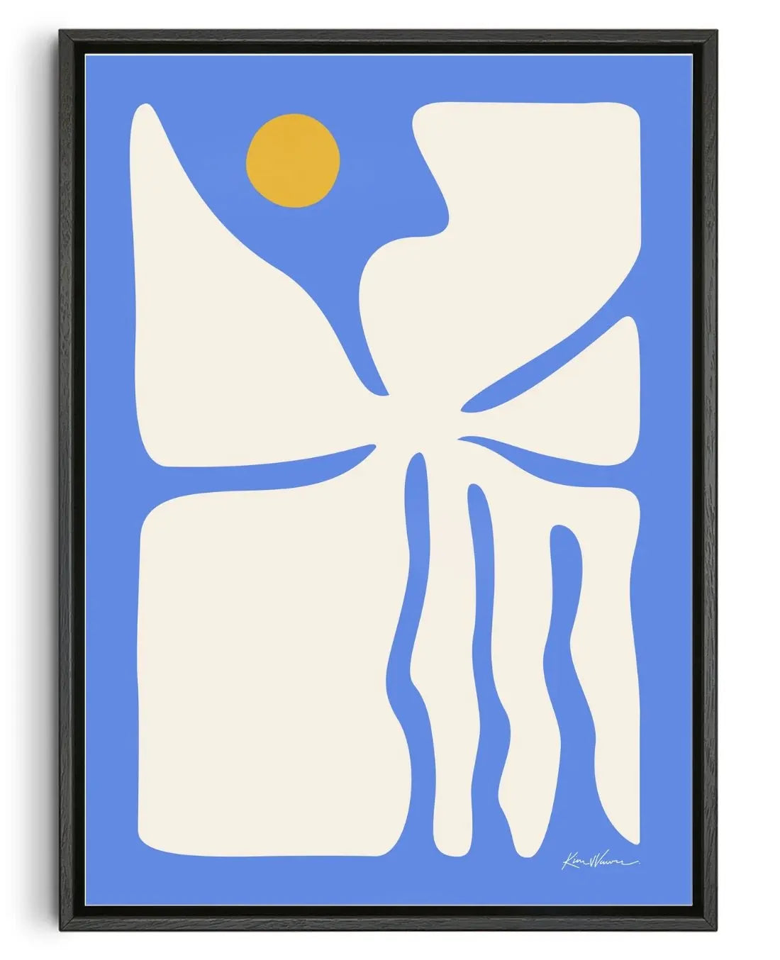 Skeleton Bloom - Canvas Print by Kim Van Vuuren | DROOL Art