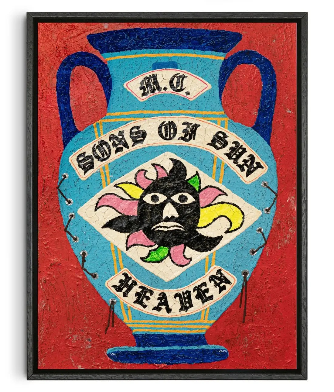 Pot 41 - Canvas Print by Julien Jaca | DROOL Art