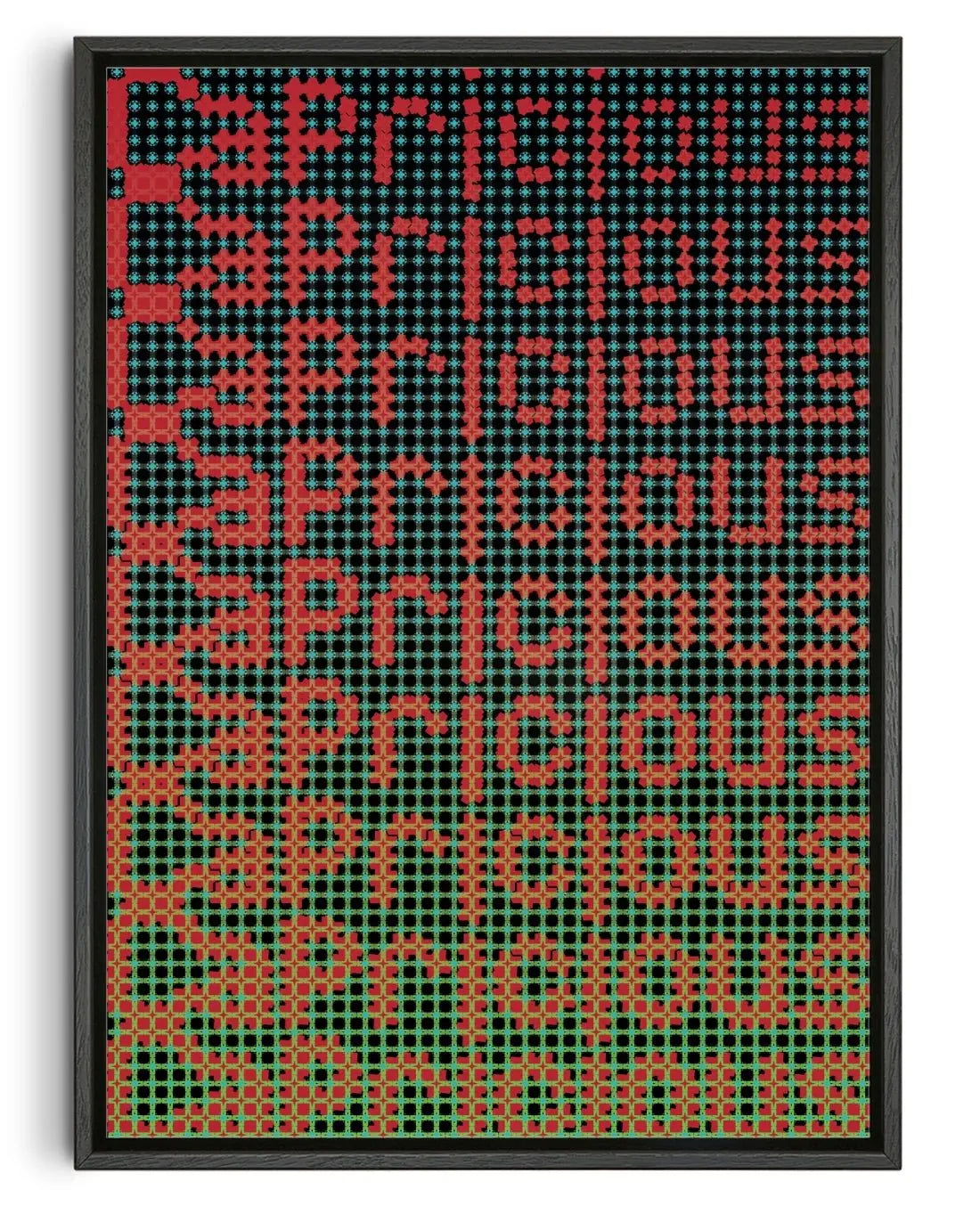 Poster 227 (Capricious) - Canvas Print by Gang Buron-Yi | DROOL Art