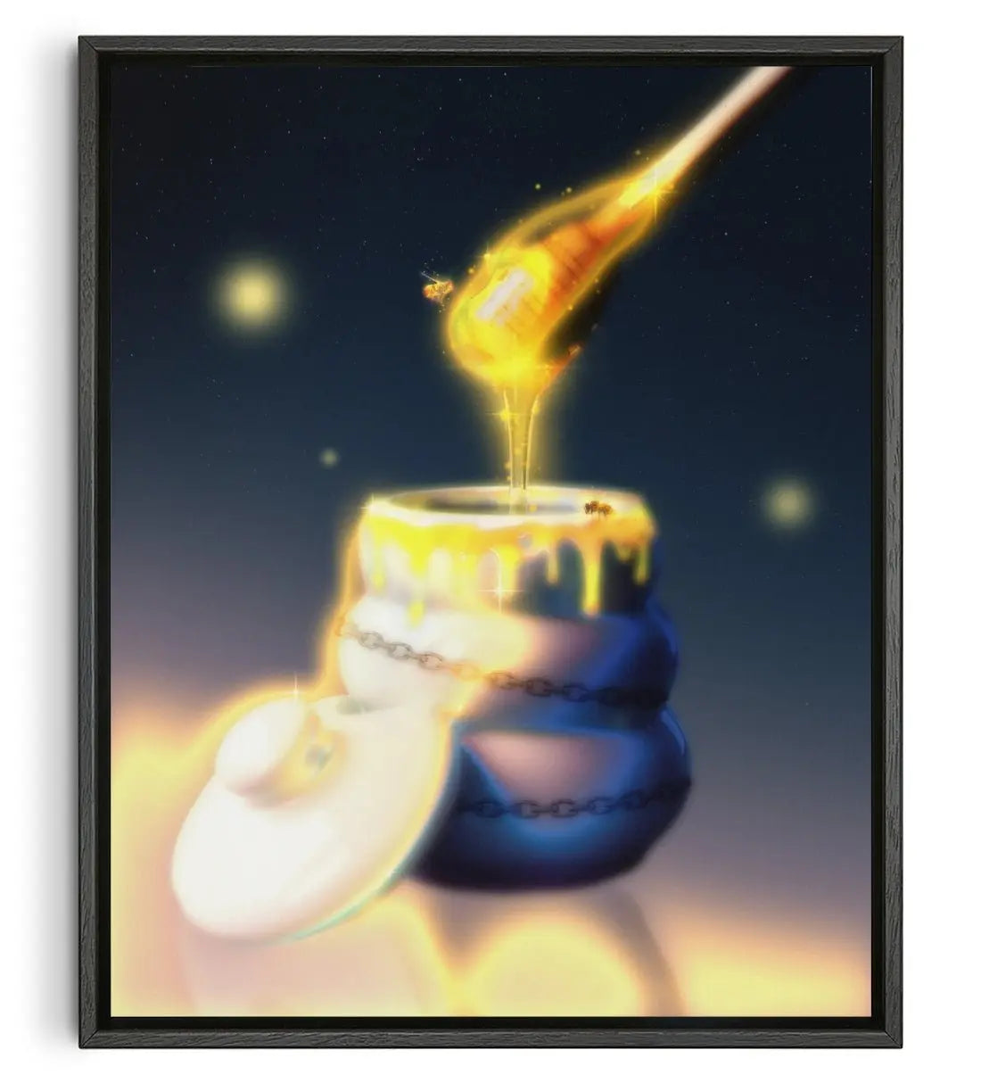 Sticky Dreams - Canvas Print by Ed Reika | DROOL Art