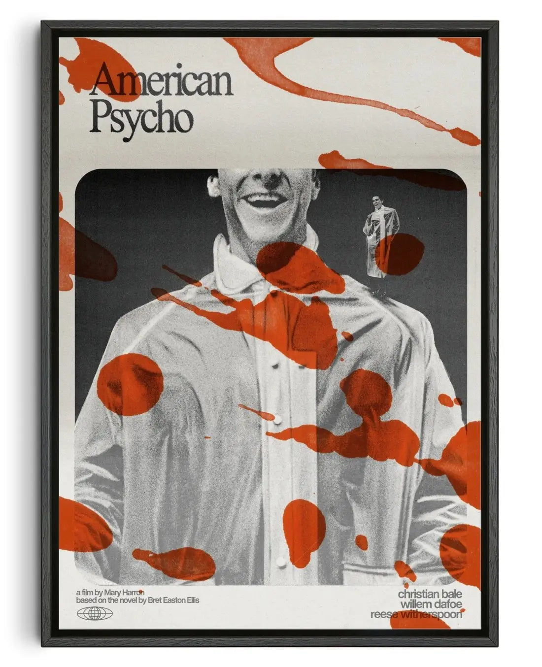 American Psycho - Canvas Print by Justyna Frąckiewicz | DROOL Art