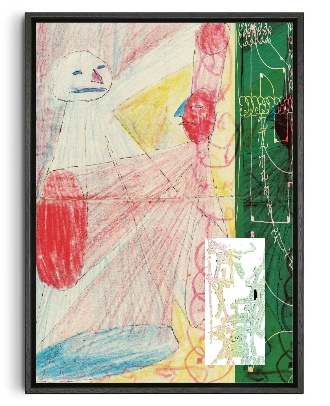 Figures Playing - Canvas Print by Naia Escribano | DROOL Art