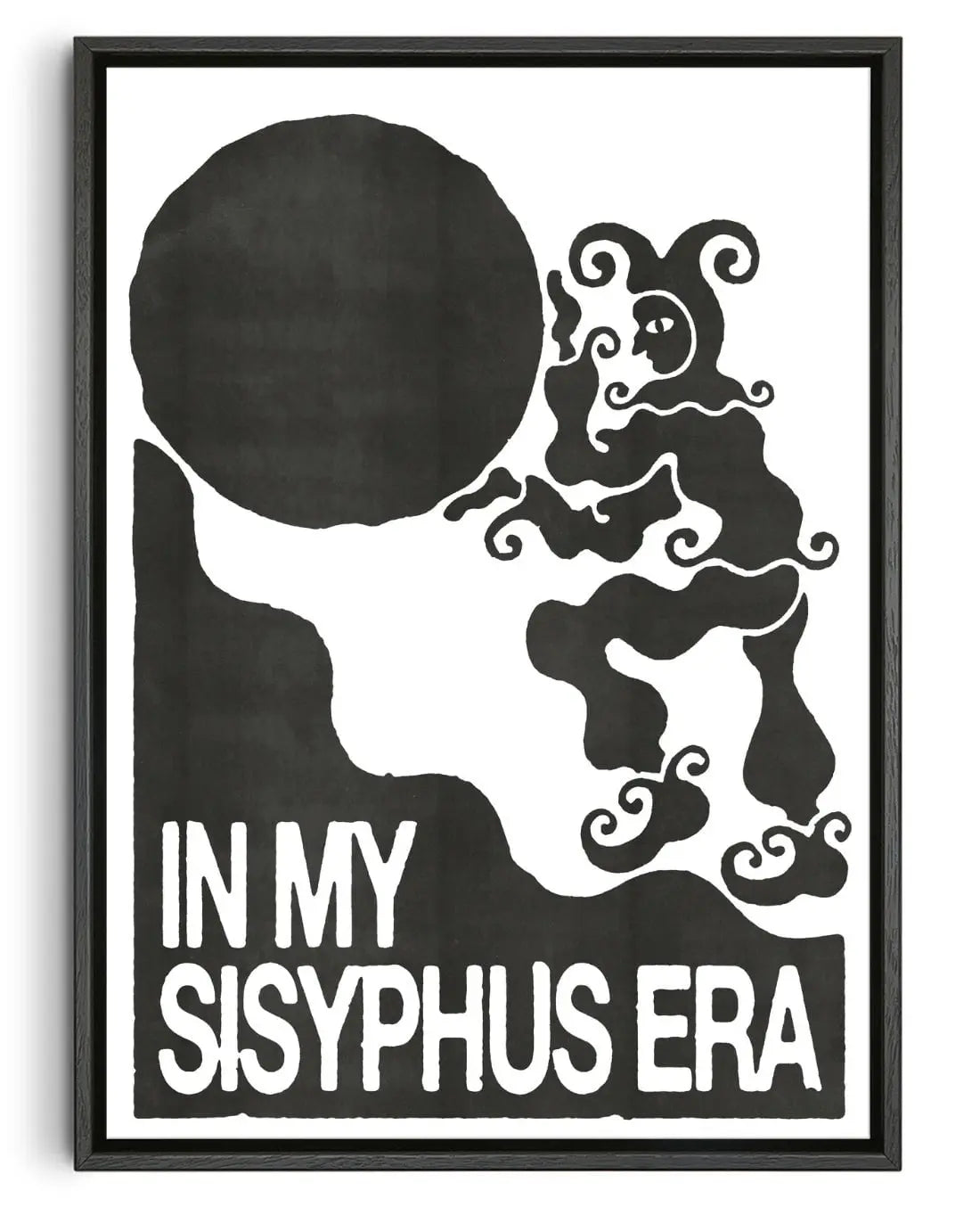 Sisyphus - Canvas Print by Alexander Khabbazi | DROOL Art