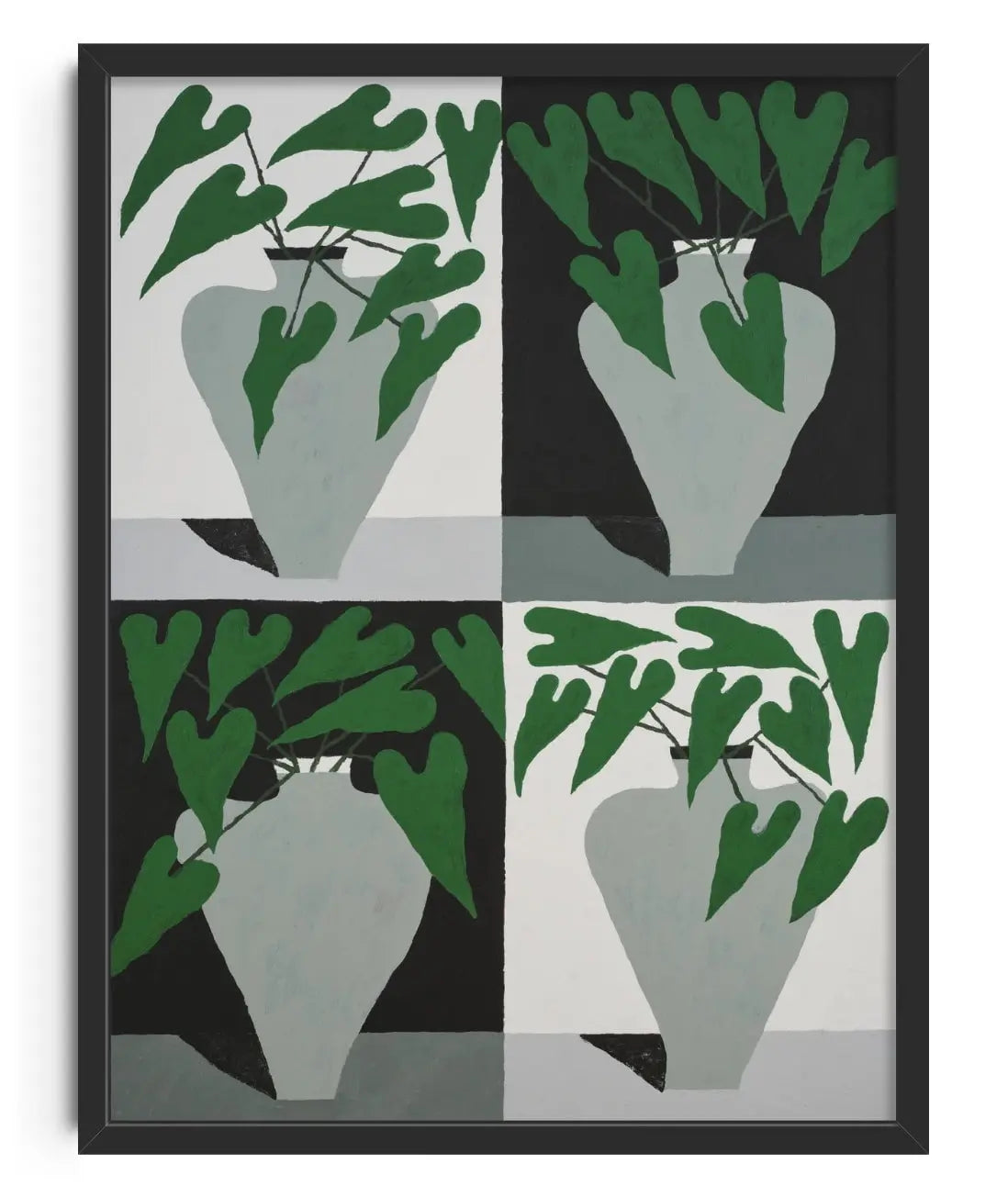 Vases x4 - Print by Colby Edwards | DROOL Art