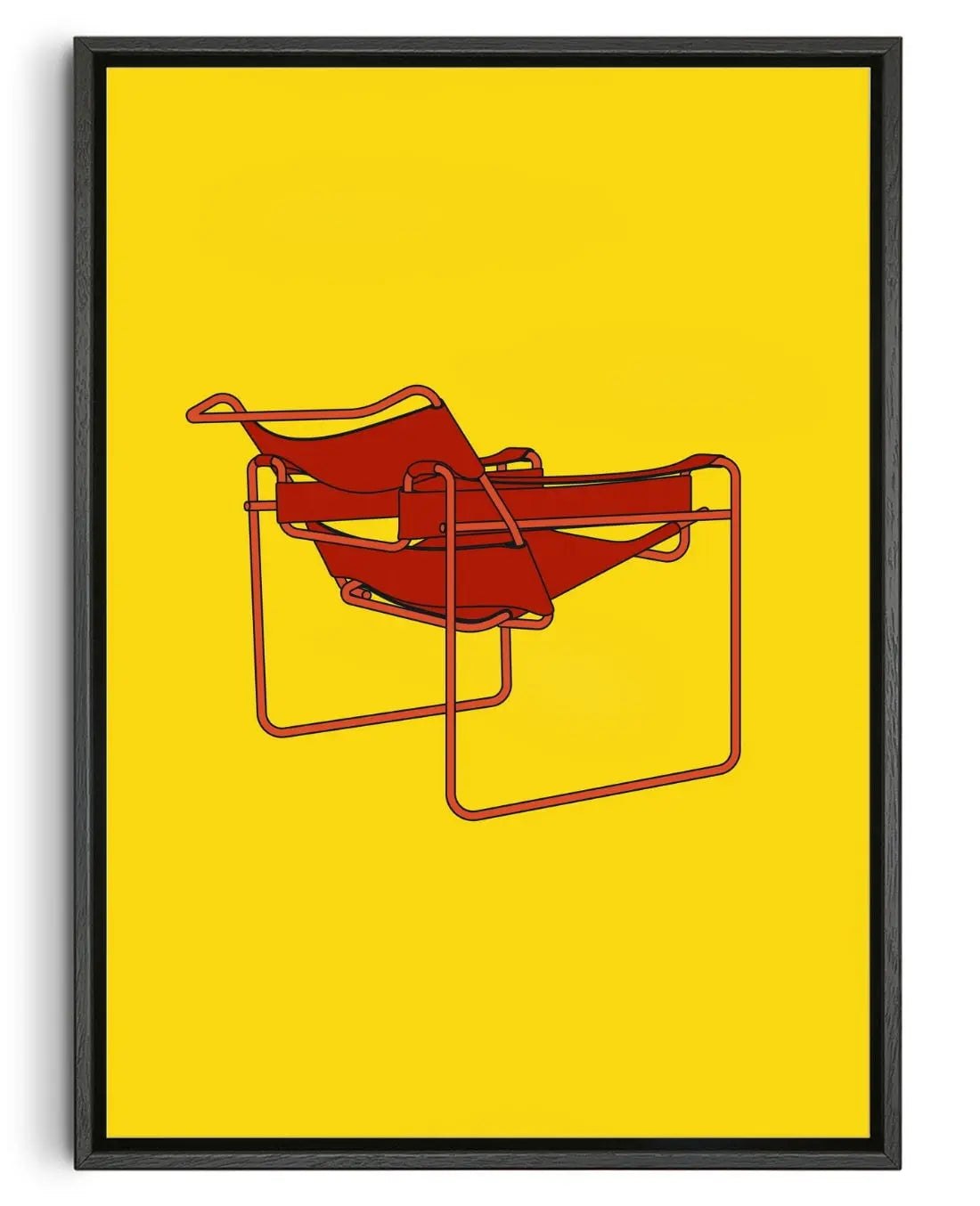 CHAIR - Canvas Print by Thomas Hedger | DROOL Art