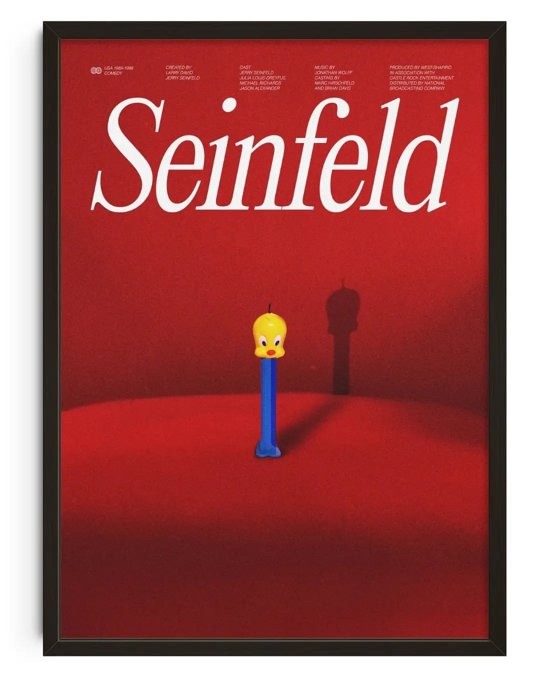 Seinfeld - Print by Justyna Frąckiewicz | DROOL Art