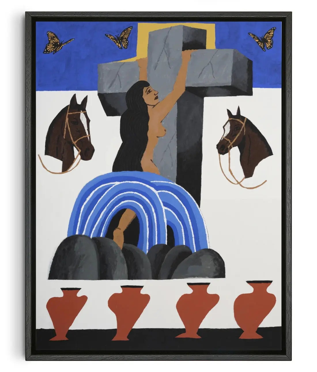 Rock Of Ages - Canvas Print by Colby Edwards | DROOL Art