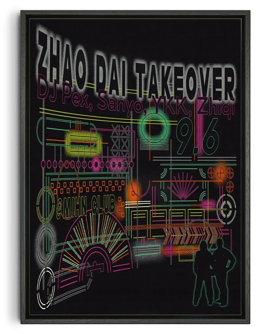 Zhao Dai Takeover Minh Club - Canvas Print by MENSLIES | DROOL Art