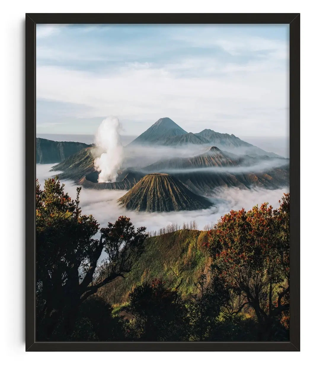 Volcanoes - Print by Luke Stackpoole | DROOL Art