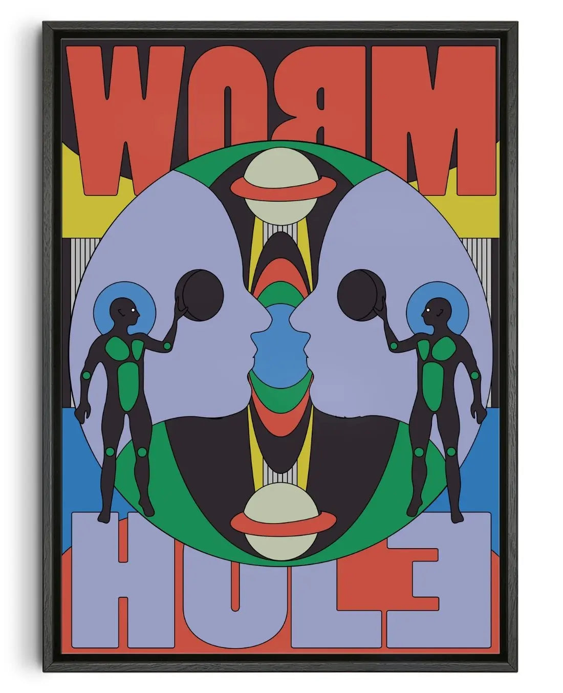 Worm Hole - Canvas Print by Reza Hasni | DROOL Art