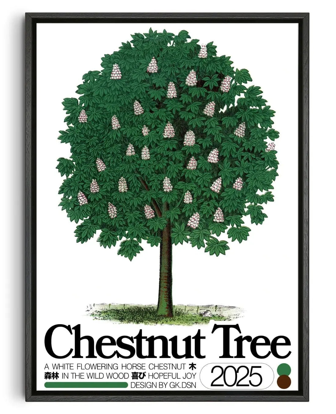 Chestnut Tree - Canvas Print by George Kempster | DROOL Art