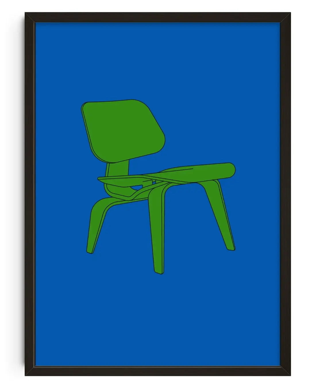 GREEN CHAIR - Print by Thomas Hedger | DROOL Art