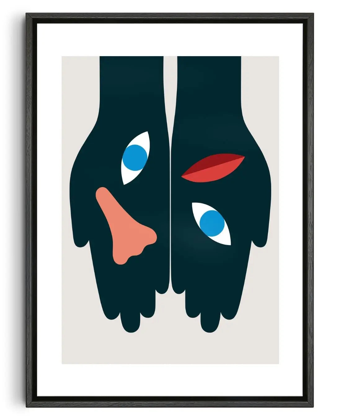Loose Face - Canvas Print by David Vanadia | DROOL Art