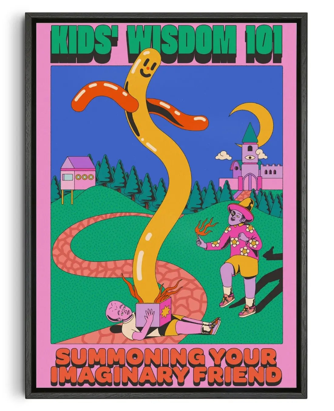 Kids Wisdom 101 - Canvas Print by Azaazelus | DROOL Art