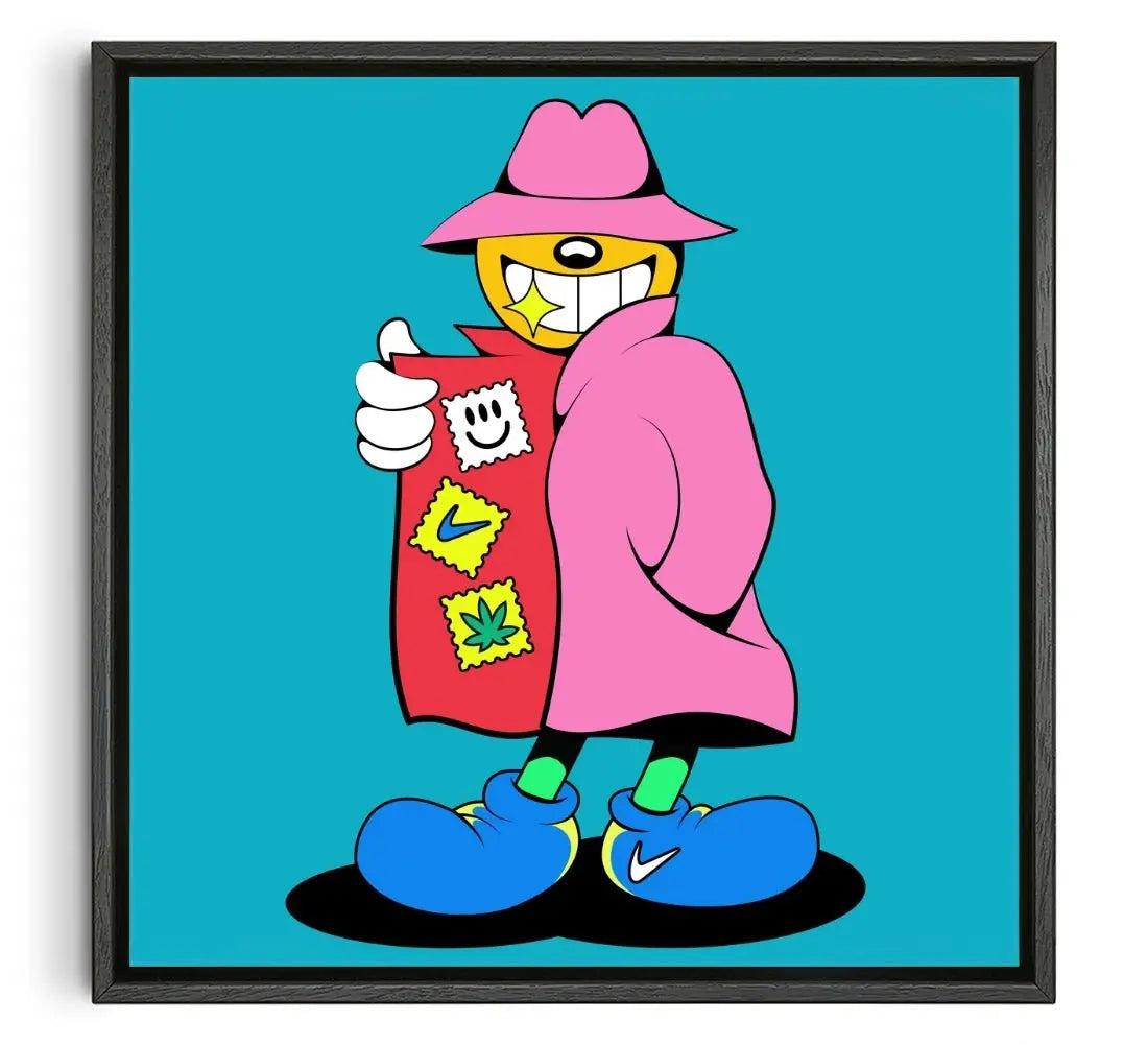 Drug Dealer - Canvas Print by Ovcharka | DROOL Art